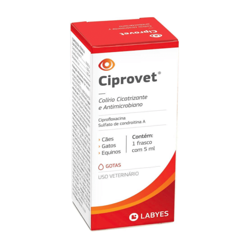 Ciprovet - Colirio antibiótico para perros y gatos - Mascotify Pet Shop
