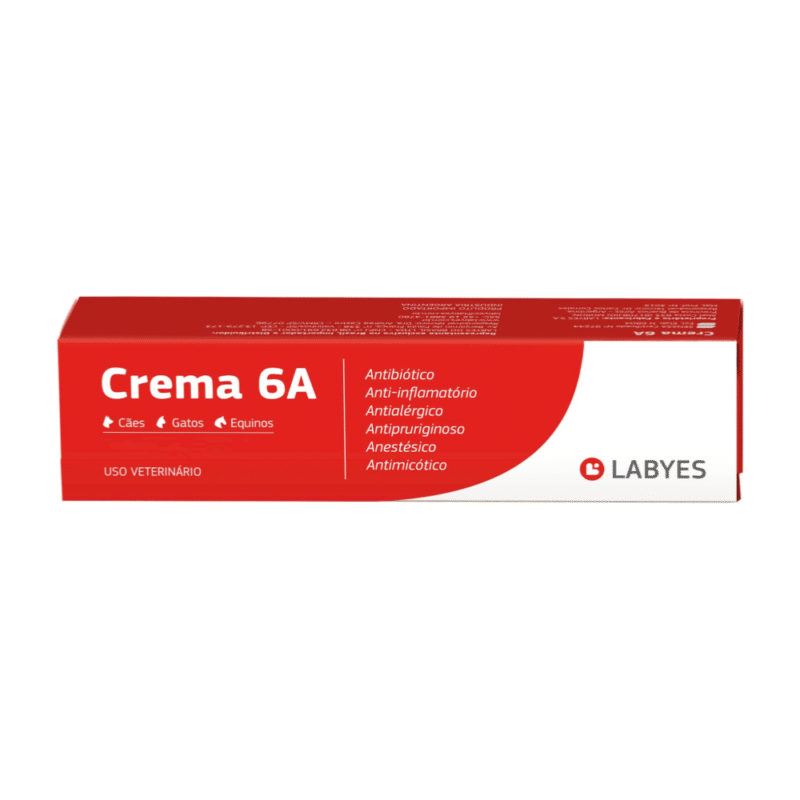 Crema 6A - Uso dermatológico en perros y gatos - Mascotify Pet Shop