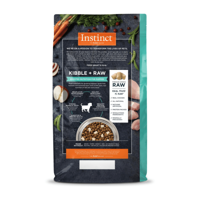 Instinct Chicken Raw Boost Kibble - Cachorro Pollo - Mascotify Pet Shop