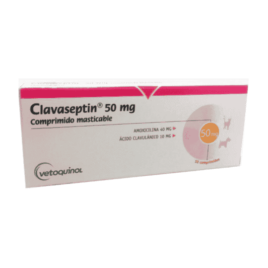 Vetoquinol Clavaseptin 50 mg - Mascotify Pet Shop