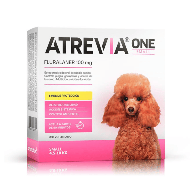 ATREVIA ONE Small 100mg - Perros de 4.5 a 10kg - Mascotify Pet Shop