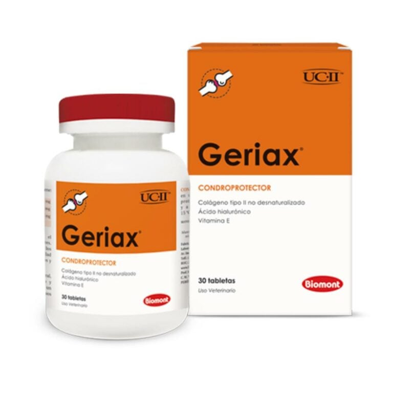 Geriax x 30 tabletas - Suplemento para perros y gatos - Mascotify Pet Shop