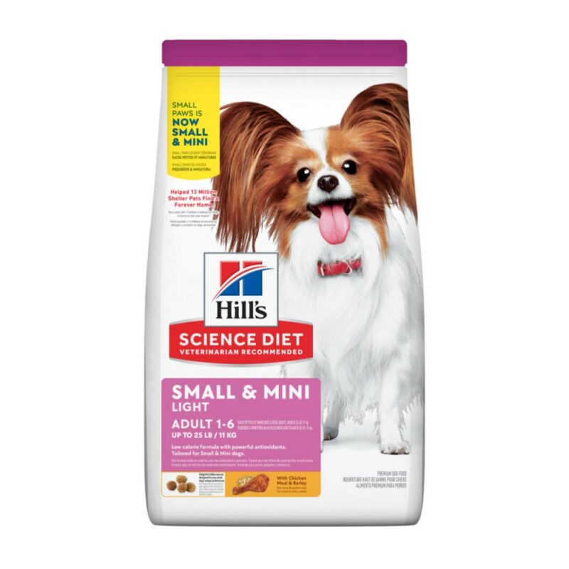 Hills SD Small & Mini Adult Light - Adultos razas pequeñas - Mascotify ...