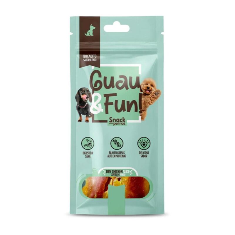 Guau & Fun Chicken Slice - Snack para Perro - Mascotify Pet Shop