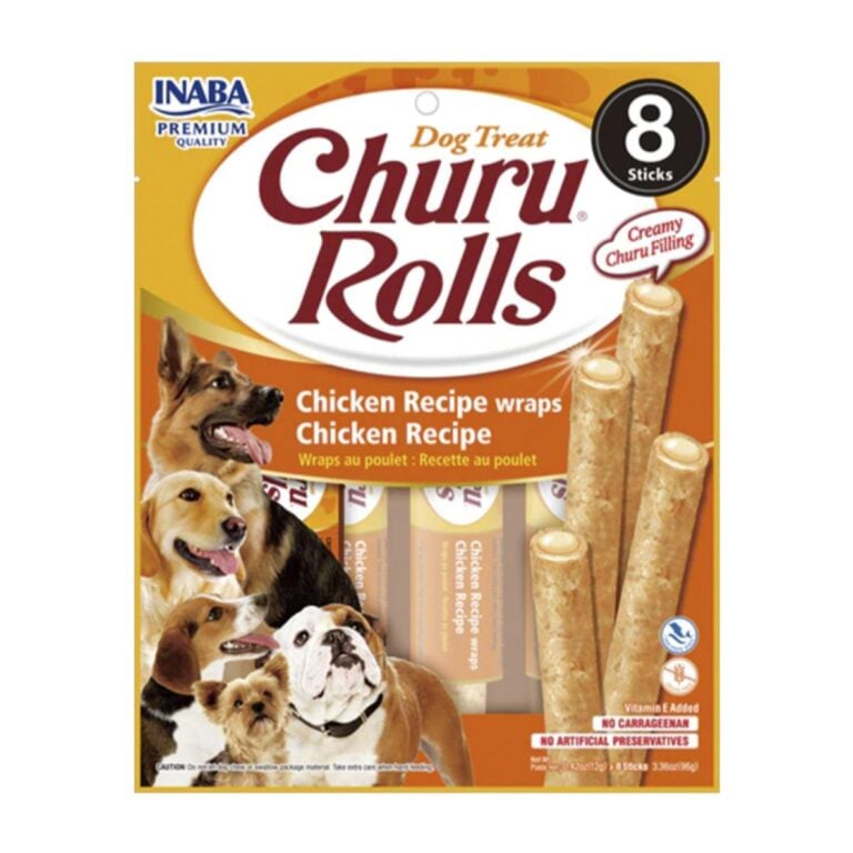 Churu Rolls Pollo Recipe x 8un - Snack para perros - Mascotify Pet Shop