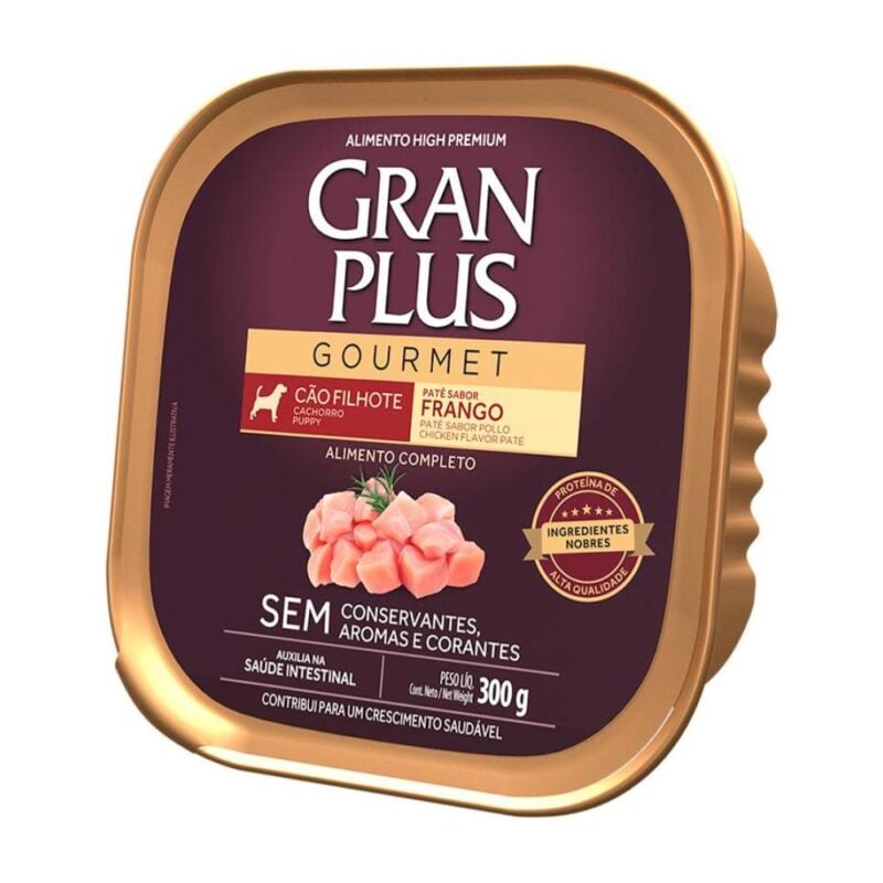 Gran Plus Gourmet Pollo 300gr - Cachorros - Mascotify Pet Shop