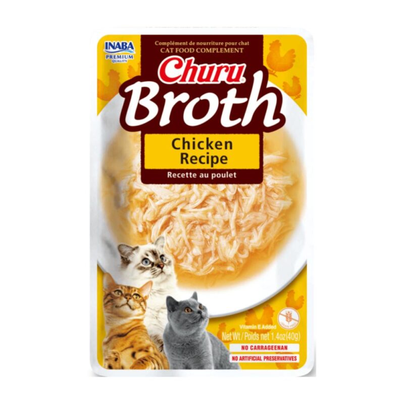 Churu Broth Chicken Recipe 50gr - Snack para gatos - Mascotify Pet Shop