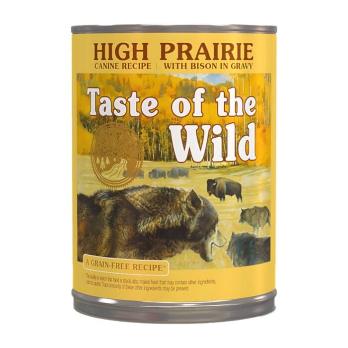 Taste of the Wild High Prairie Canine - Bisonte en salsa - Mascotify ...